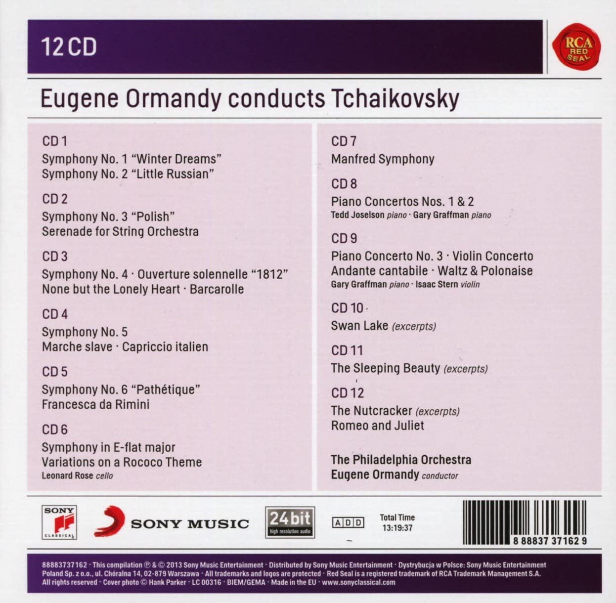 Eugene Ormandy Conducts Tchaikovsky - Eugene Ormandy
