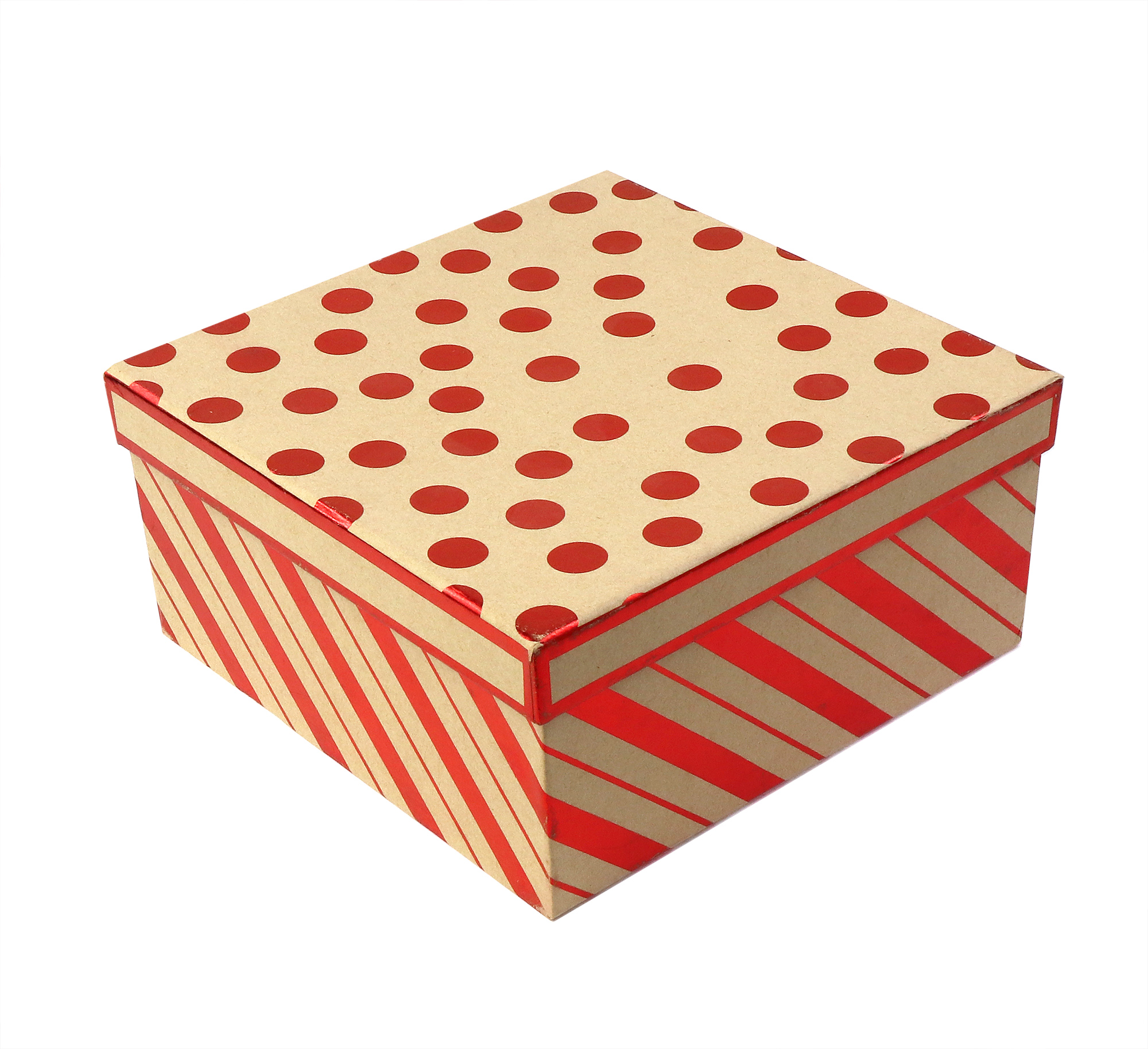 Cutie cadou - Craft Red Spots & Stripes - Gifts and Craft