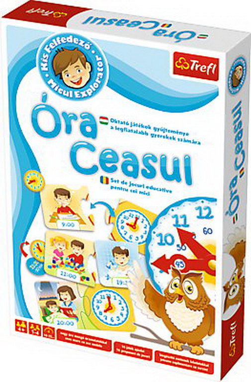 Joc - Micul Explorator - Ceasul - Trefl