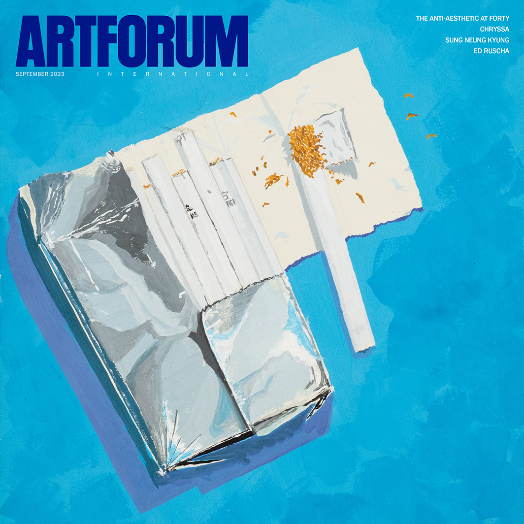 Artforum: Volume 62 - No. 01 (September 2023)