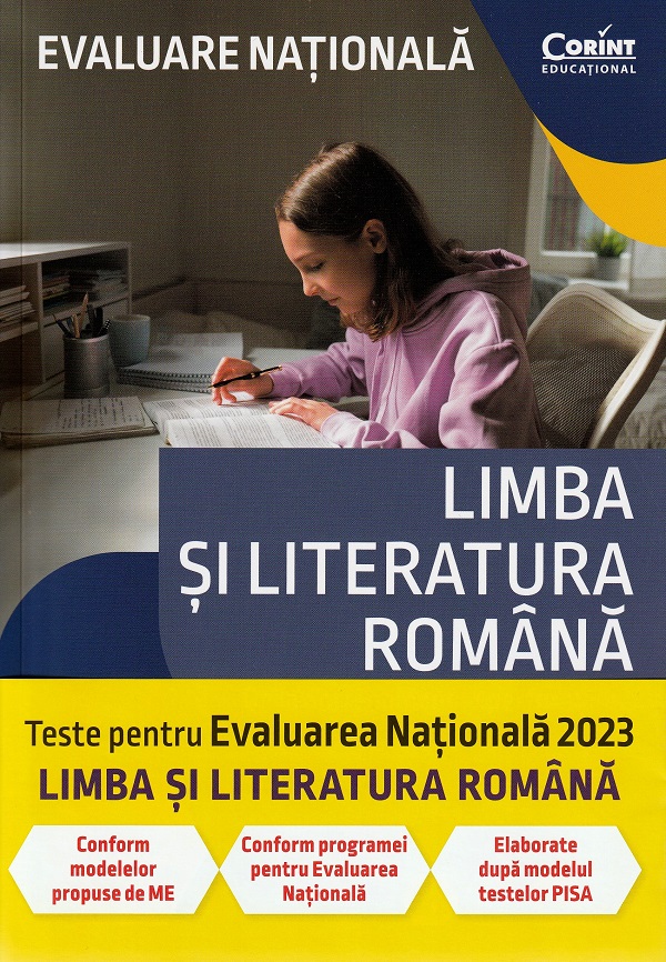Evaluare nationala 2023 - Limba si literatura romana - De la antrenament la performanta ...
