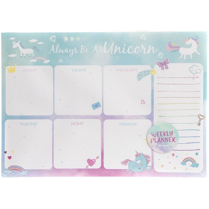 Planner - Unicorn Weekly - Lesser & Pavey