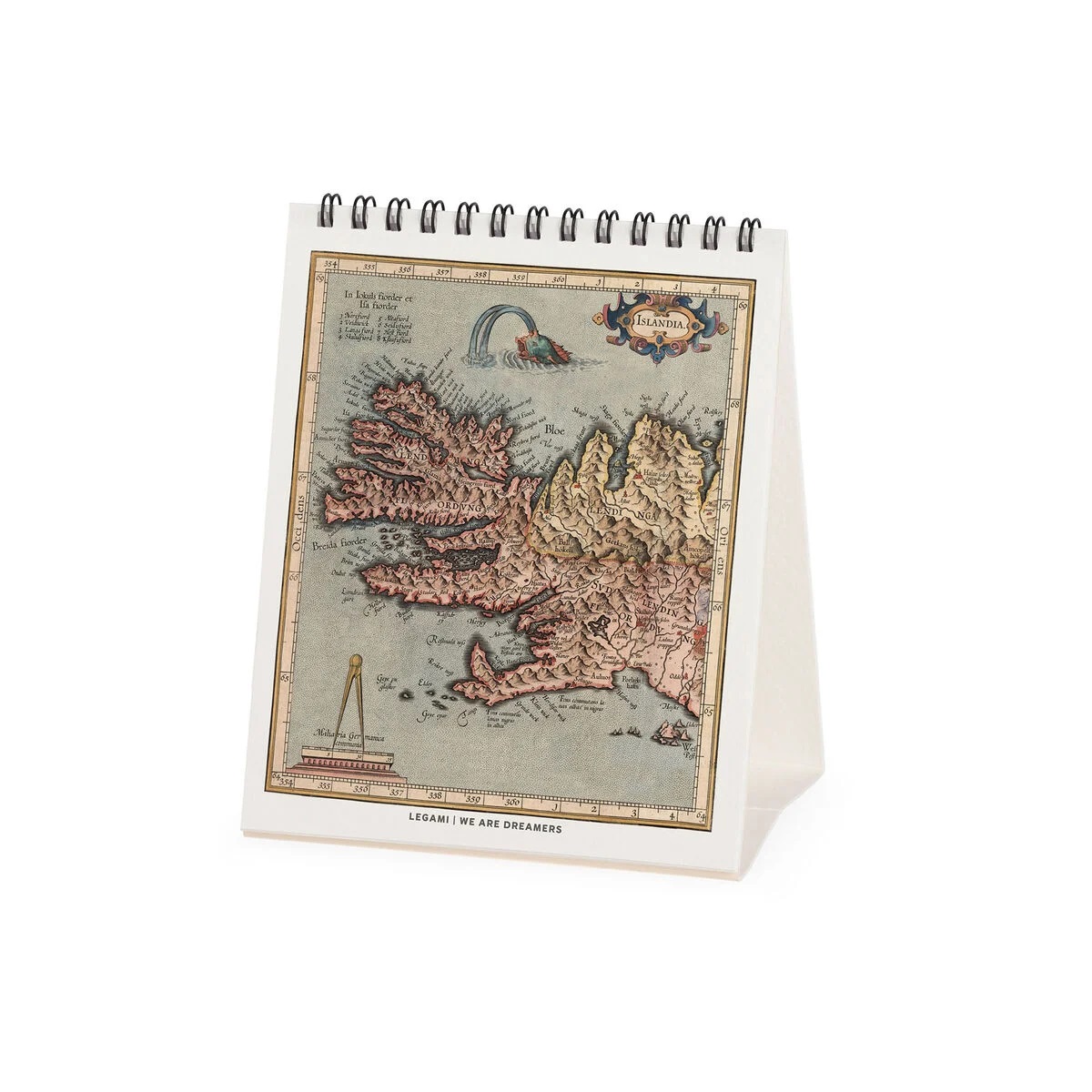 Calendar 2024 - Vintage Maps - Legami