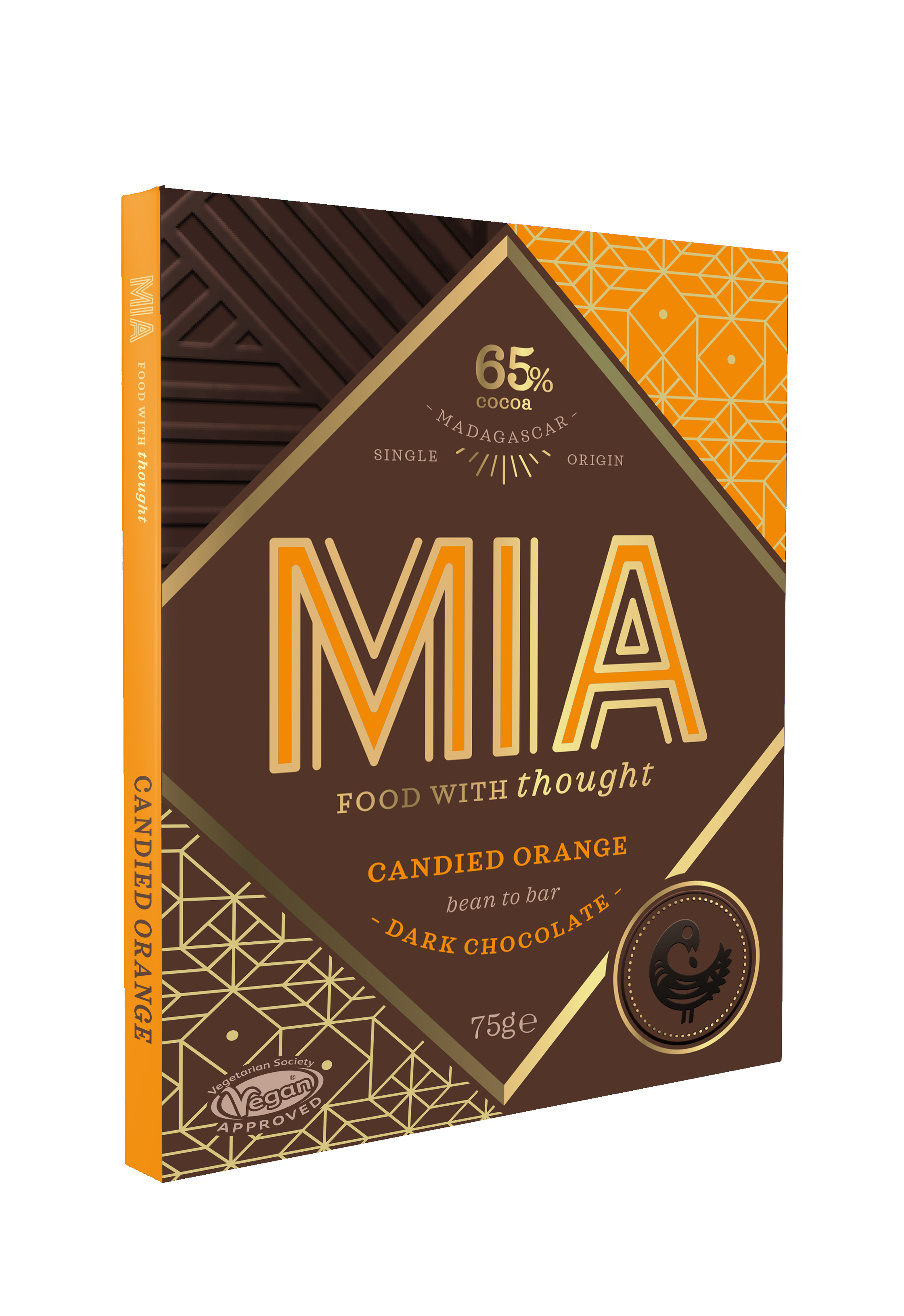 Ciocolata neagra cu portocala confiata - Candied Orange Dark Chocolate ...
