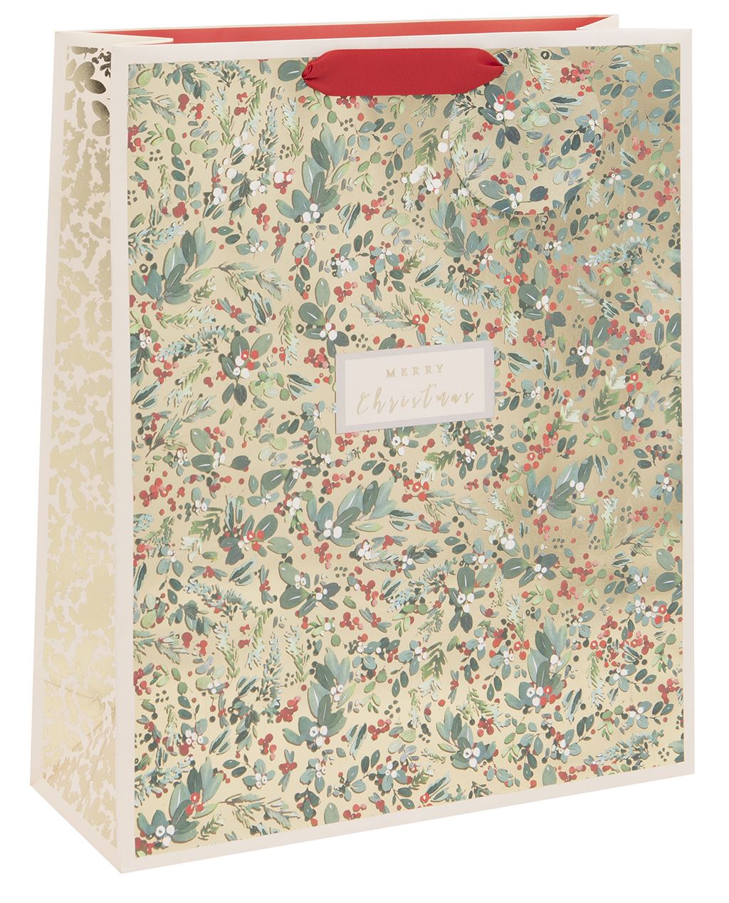 Punga de cadou - Shopper - Stephanie Dyment - Golden Christmas Vine - Glick