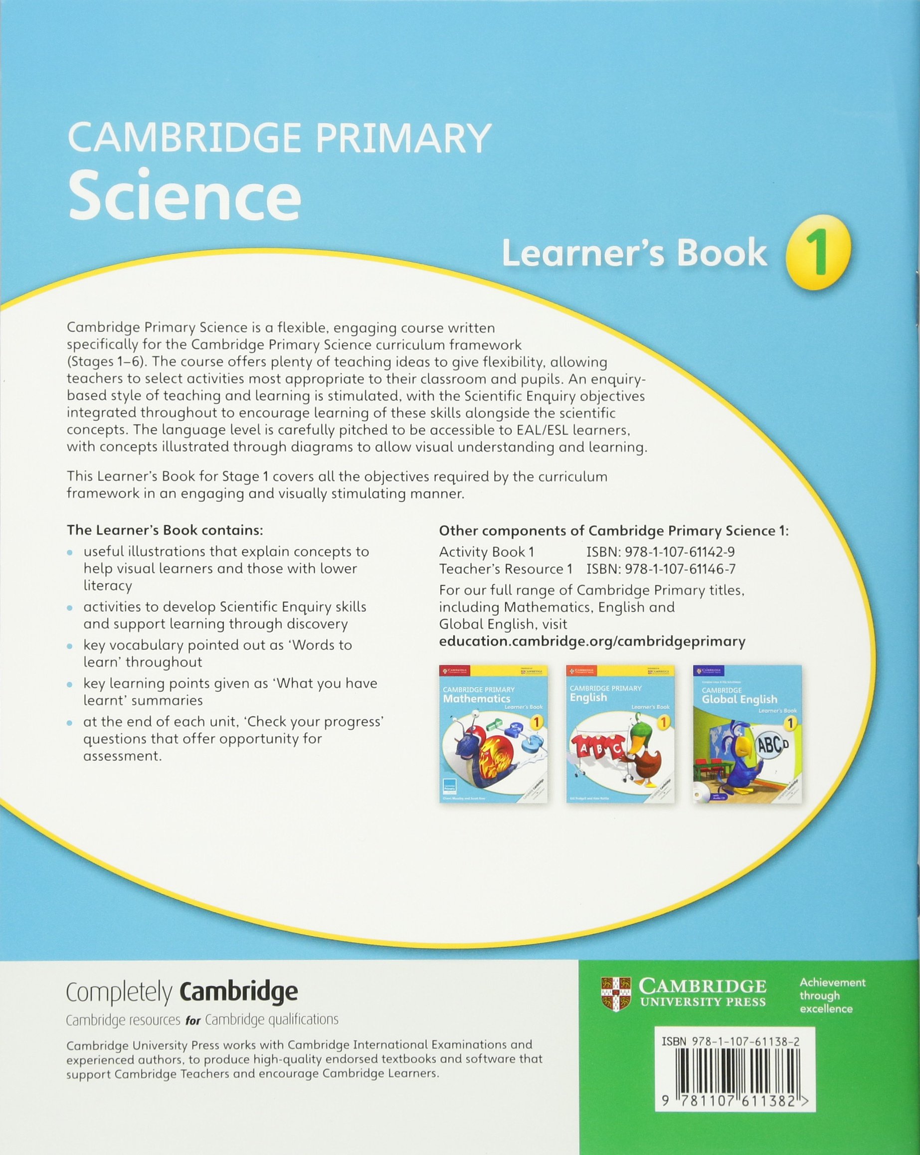 Cambridge Primary Science - Learner's Book 1 - Jon Board