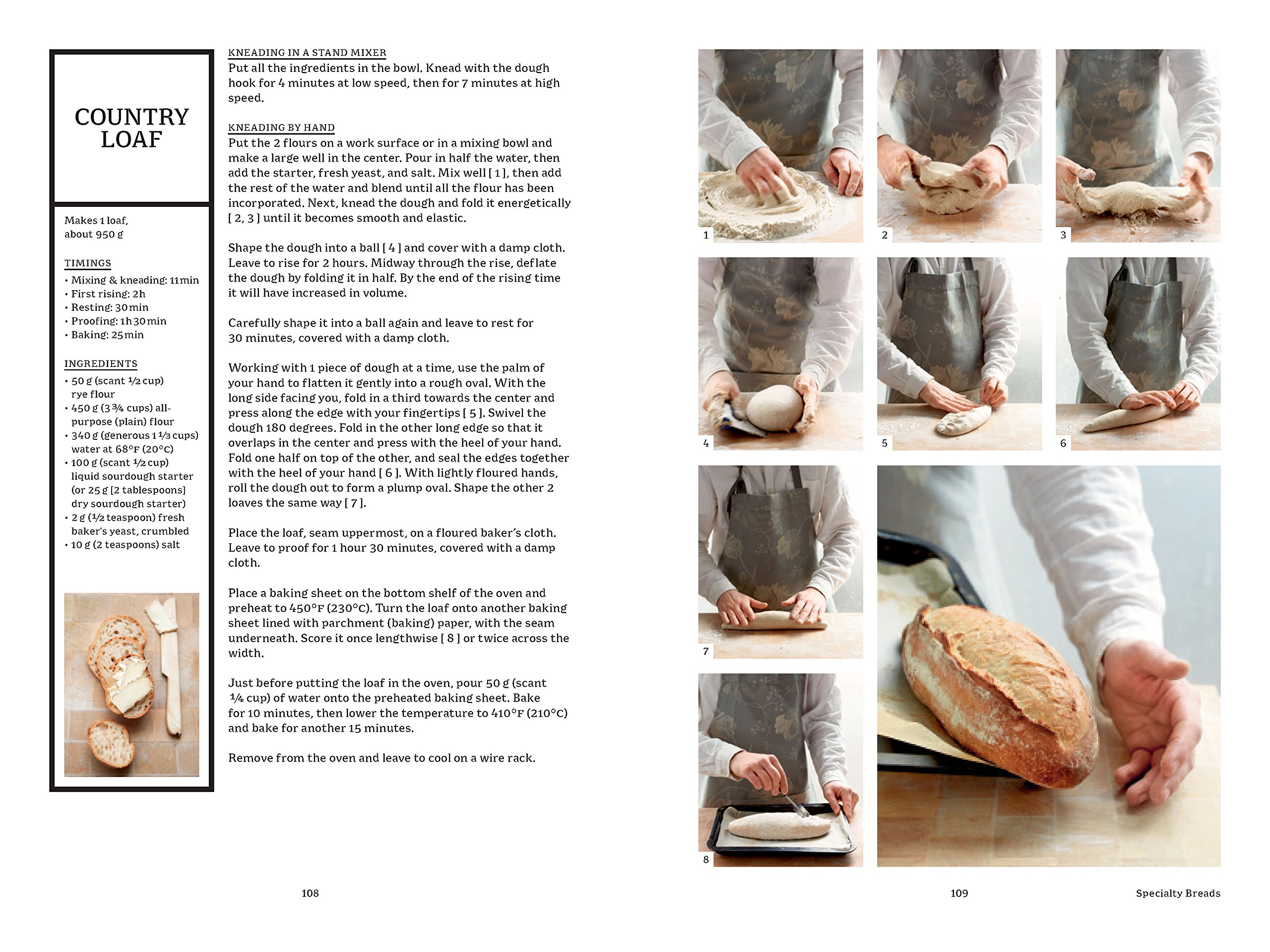 The Larousse Book of Bread - Eric Kayser