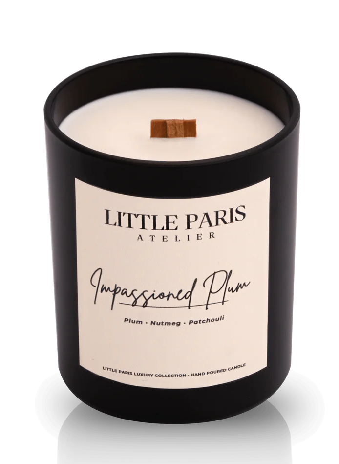 Lumanare parfumata - Impassioned Plum, 200ml - Little Paris Atelier