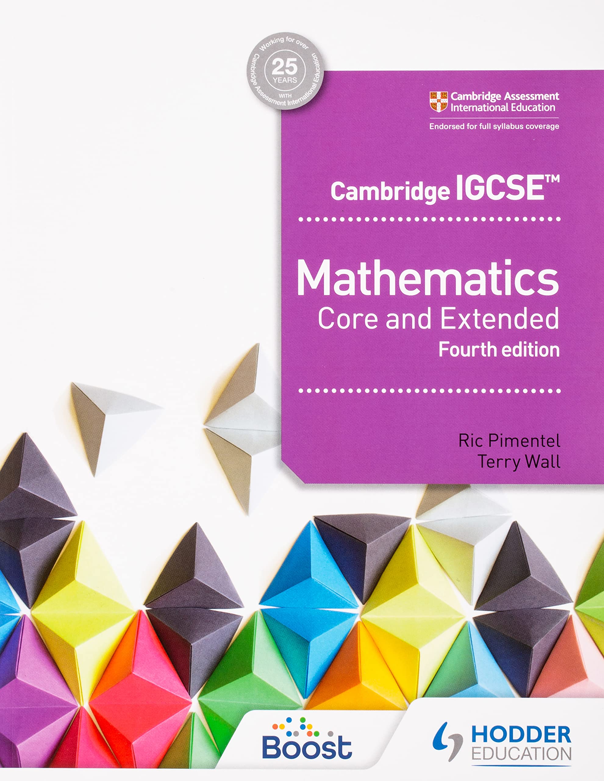 Cambridge IGCSE Mathematics Core And Extended 4th Edition Ric