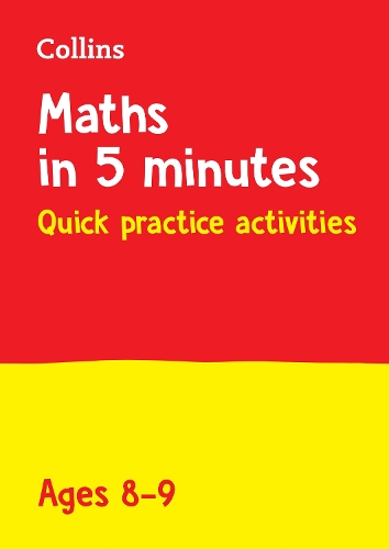 Letts maths in 5 minutes age 8-9