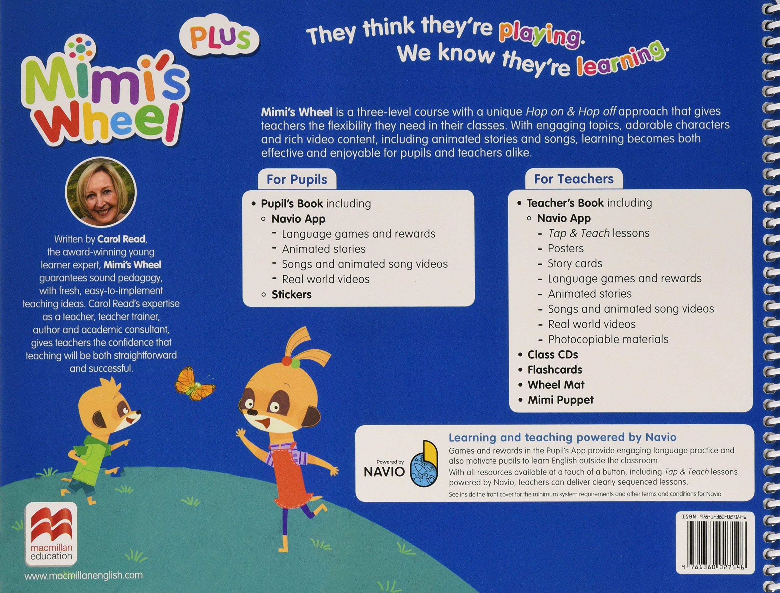 Mimi's Wheel Level 3 Teacher's Book Plus with Navio App - Carol Read
