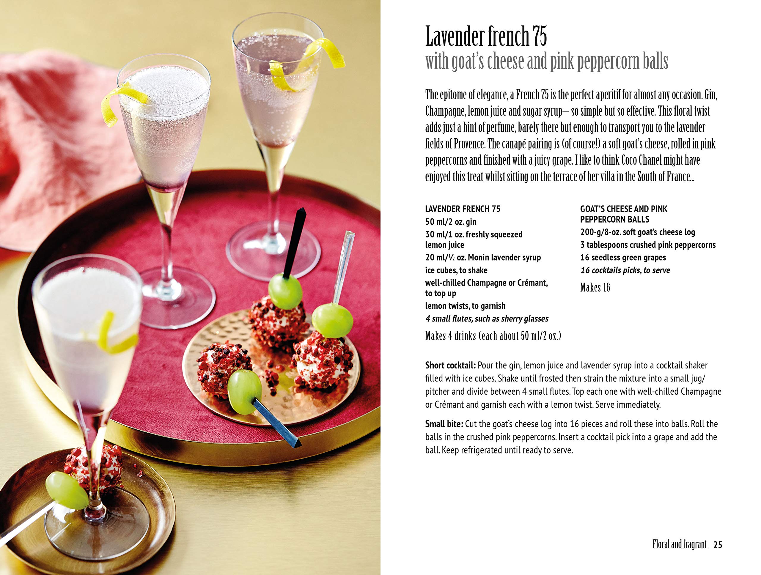 Short Cocktails & Small Bites - Julia Charles