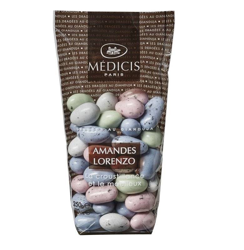 Migdale prajite - Lorenzo Assorted, 250g - Medicis