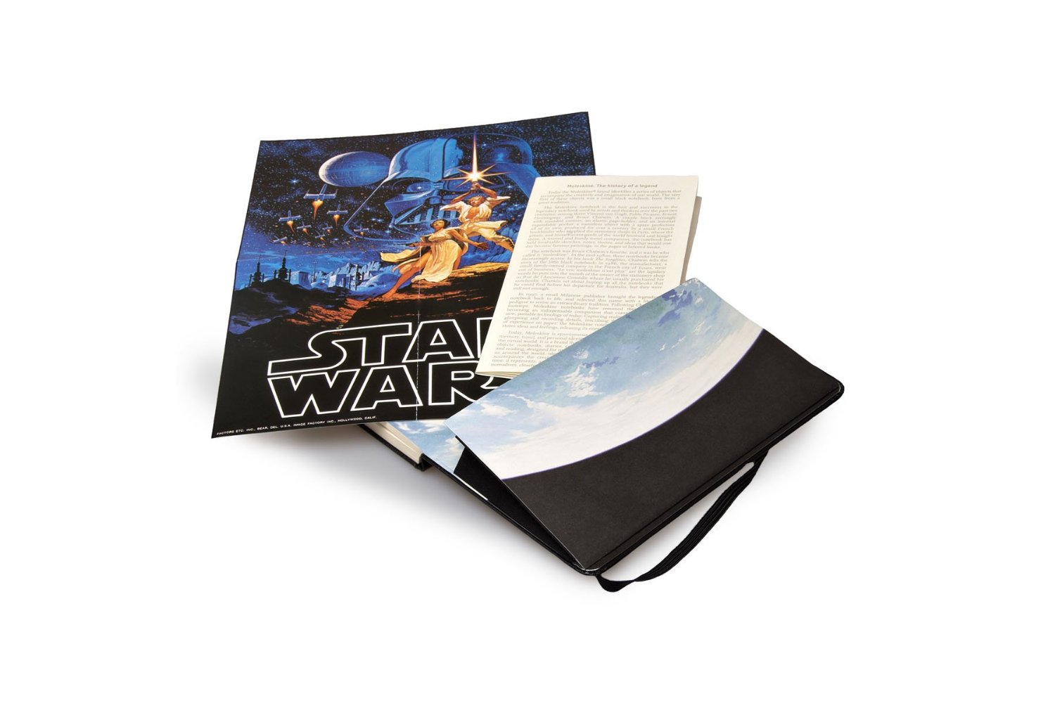 Moleskine Star Wars Limited Edition Ruled Pocket Han Solo Notebook ...
