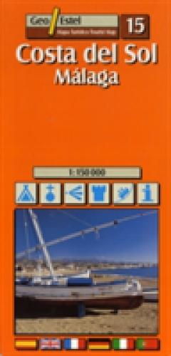 Costa Del Sol (Malaga) Tourist Map 1:150, 000 - Geo Estel