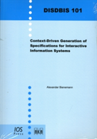 Context-driven Generation of Specifications for Interactive Information Systems - A. Bienemann