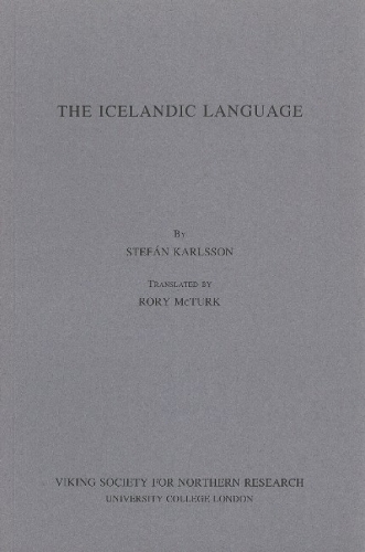 The Icelandic Language - Stefan Karlsson