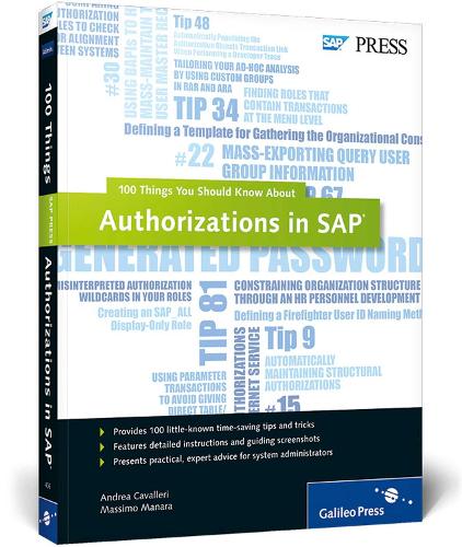 Authorizations in SAP - Andrea Cavalleri, Massimo Manara