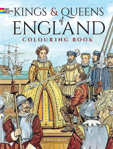 Kings and Queens of England Coloring Book - John Green