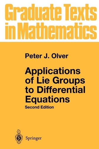 Applications of Lie Groups to Differential Equations - Peter J. Olver