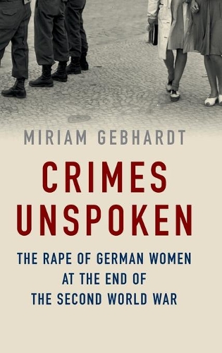 Crimes Unspoken - Miriam Gebhardt