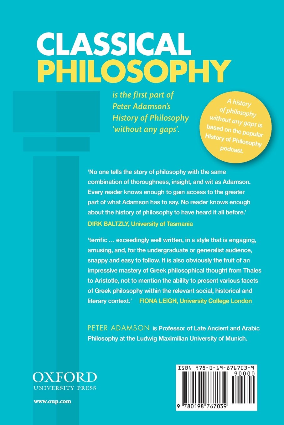 Classical Philosophy - Peter Adamson