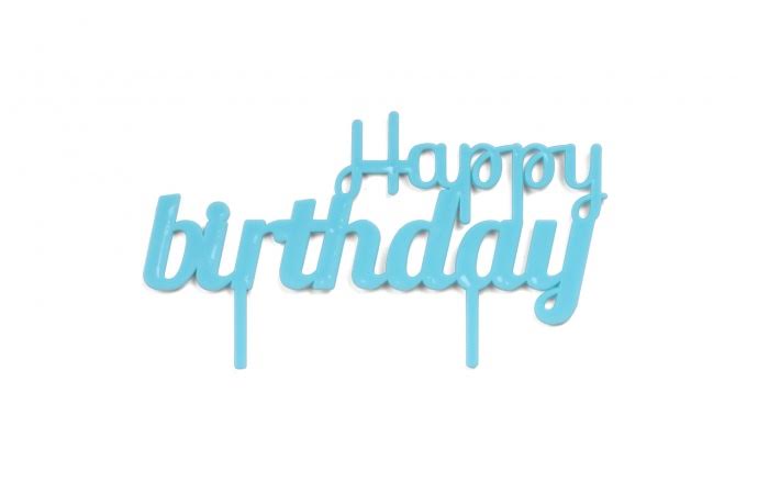 Set 2 decoratiuni pentru tort - Cake banner - DOIY