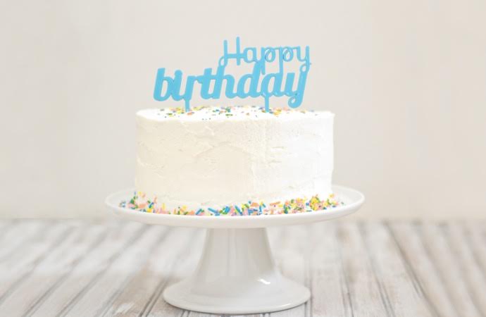 Set 2 decoratiuni pentru tort - Cake banner - DOIY