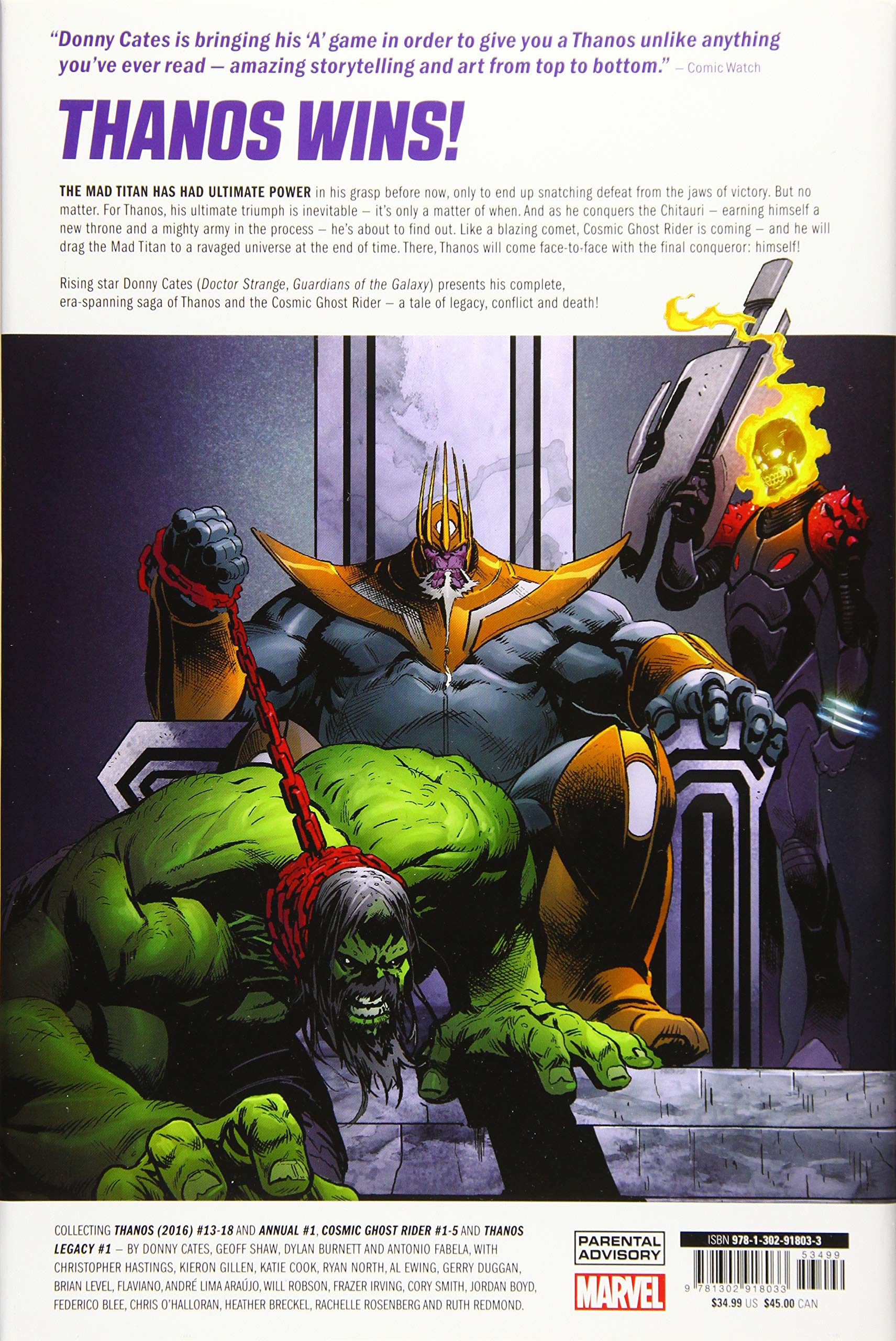 Thanos By Donny Cates - Donny Cates