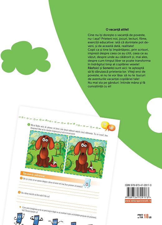 Scrisorile verii. Caiet de antrenament. Clasa I - Ana Maria Palea ...