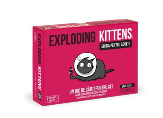 Exploding Kittens pentru adulti - Pink Edition - Blackfire