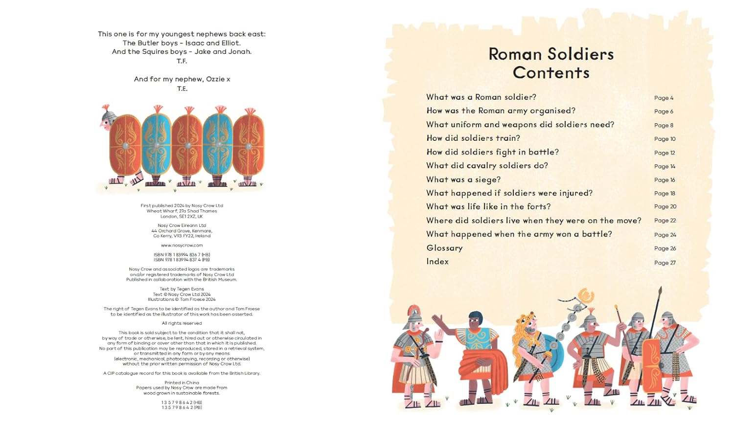 Roman Soldiers - Tegen Evans