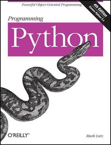 Programming Python - Mark Lutz Programming Python - Mark Lutz