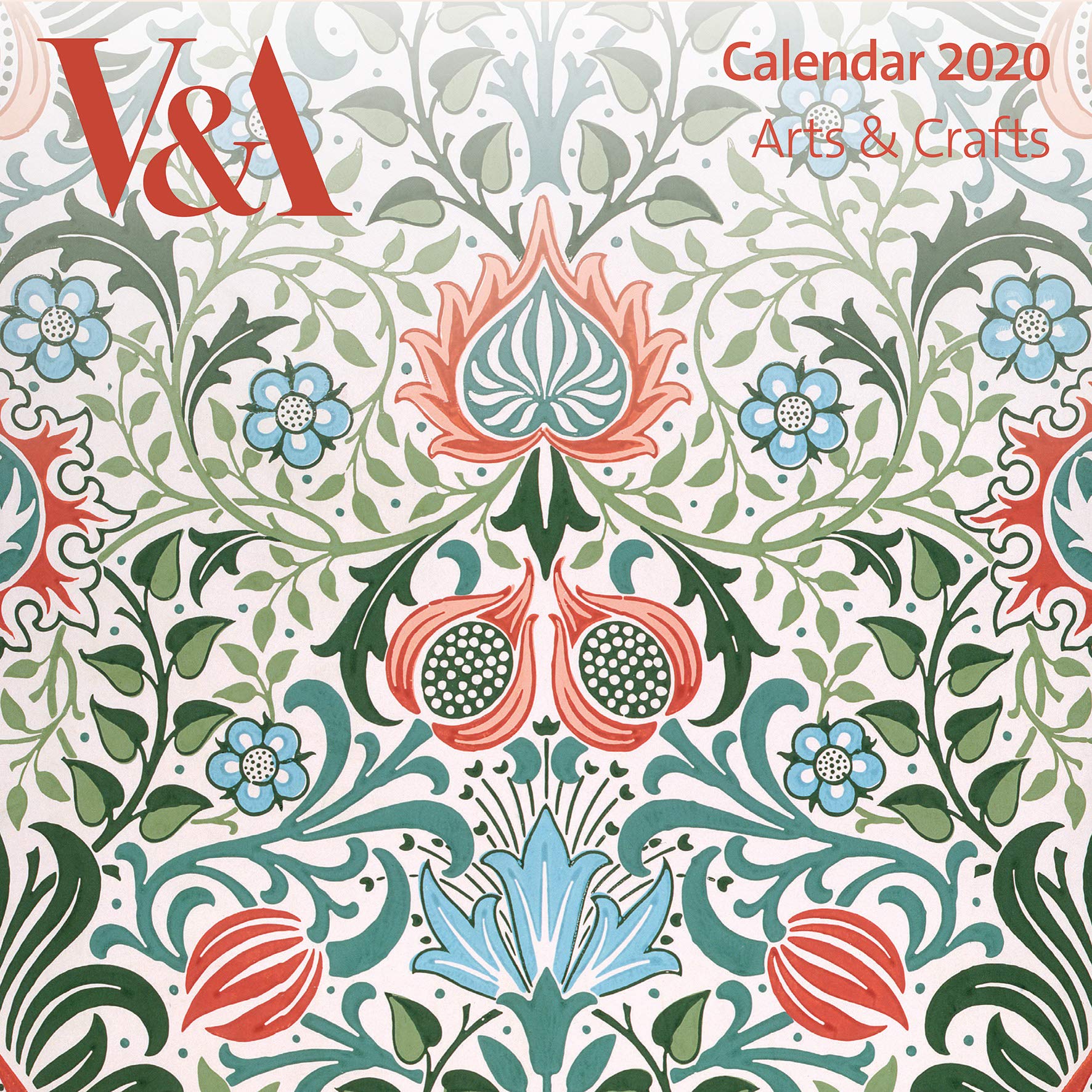 Calendar 2020 - V&A Arts & Crafts - Flame Tree Publishing