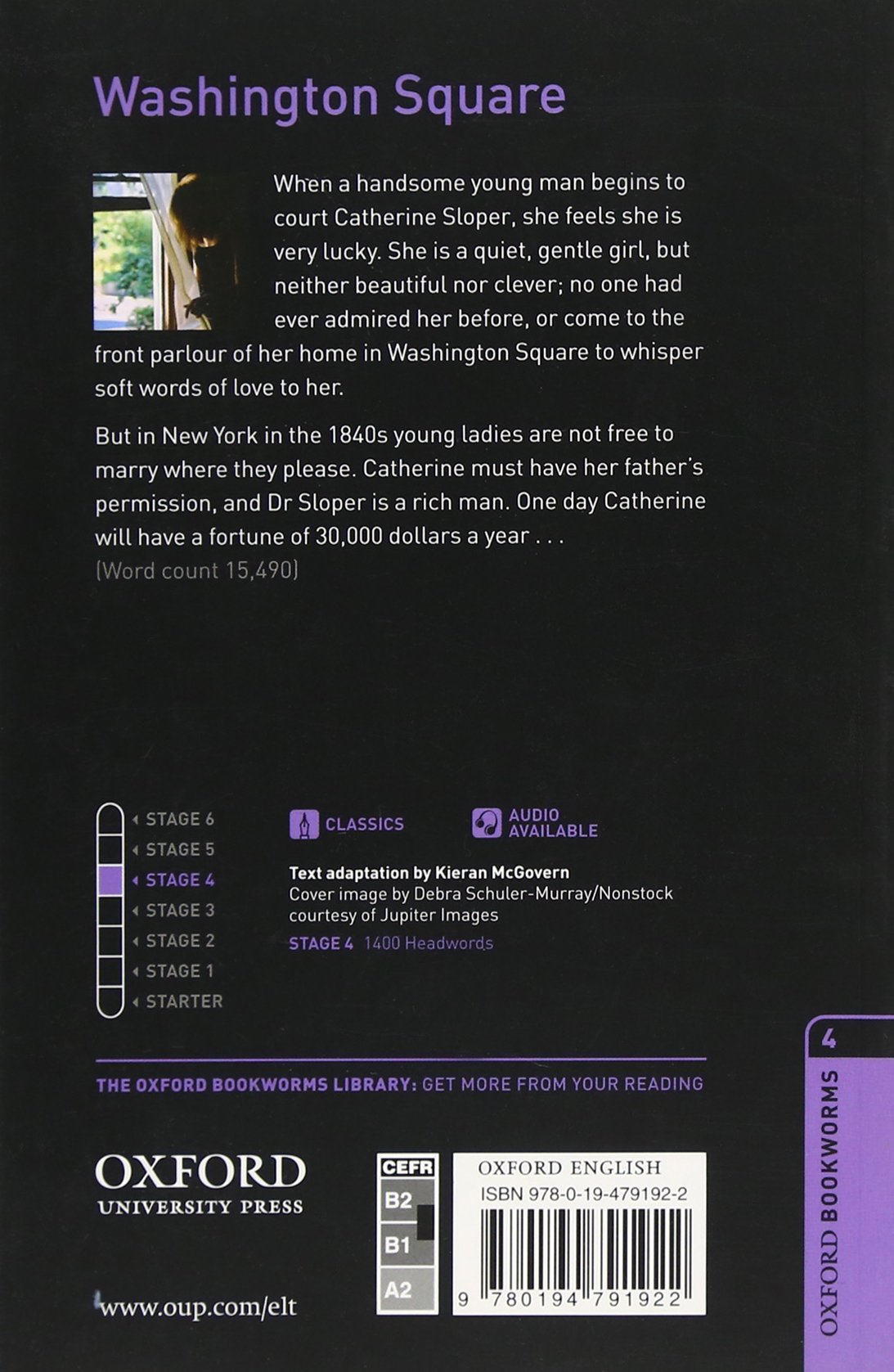 Oxford Bookworms Library: Level 4: Washington Square - Henry James