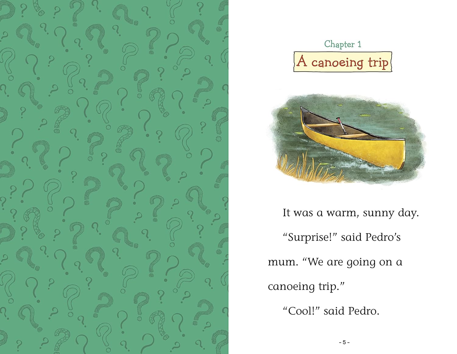 The Mystery of the Fishy Canoe - Fran Manushkin