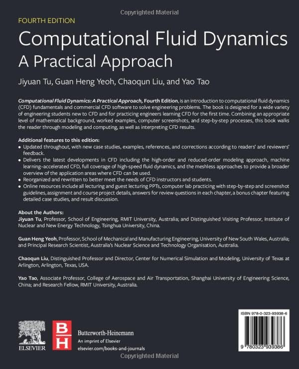 Computational Fluid Dynamics - Jiyuan Tu, Guan Heng Yeoh, Chaoqun Liu Computational Fluid Dynamics - Jiyuan Tu, Guan Heng Yeoh, Chaoqun Liu