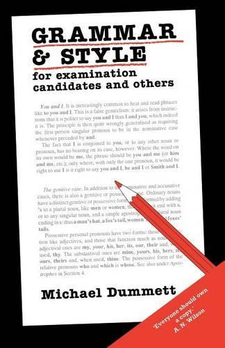 Grammar And Style - Michael Dummett