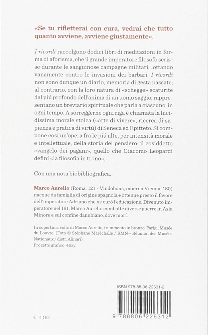 I ricordi - Marco Aurelio