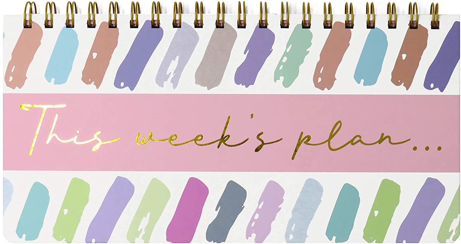 Planner - Pastel Platter Landscape Weekly Planner - Robert Frederick