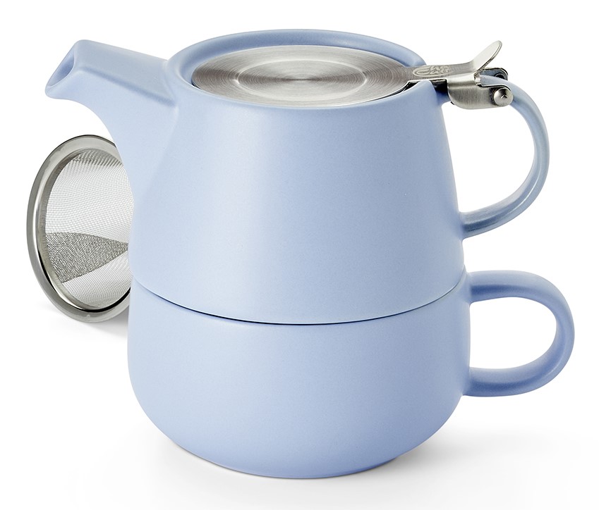 Ceainic cu ceasca - Tea for one - Saara - Blue - Dethlefsen & Balk ...