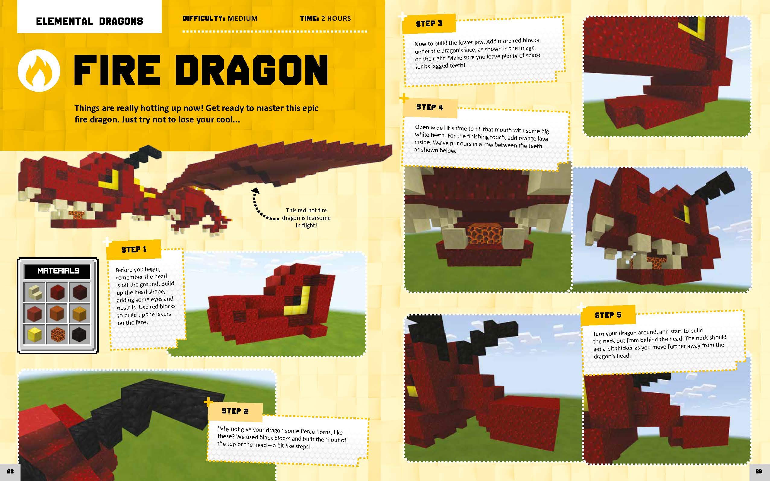 Minecraft Master Builder: Dragons - sara Stanford