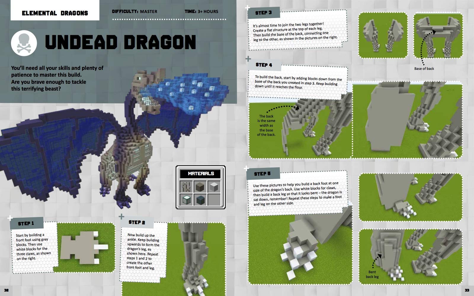 Minecraft Master Builder: Dragons - sara Stanford
