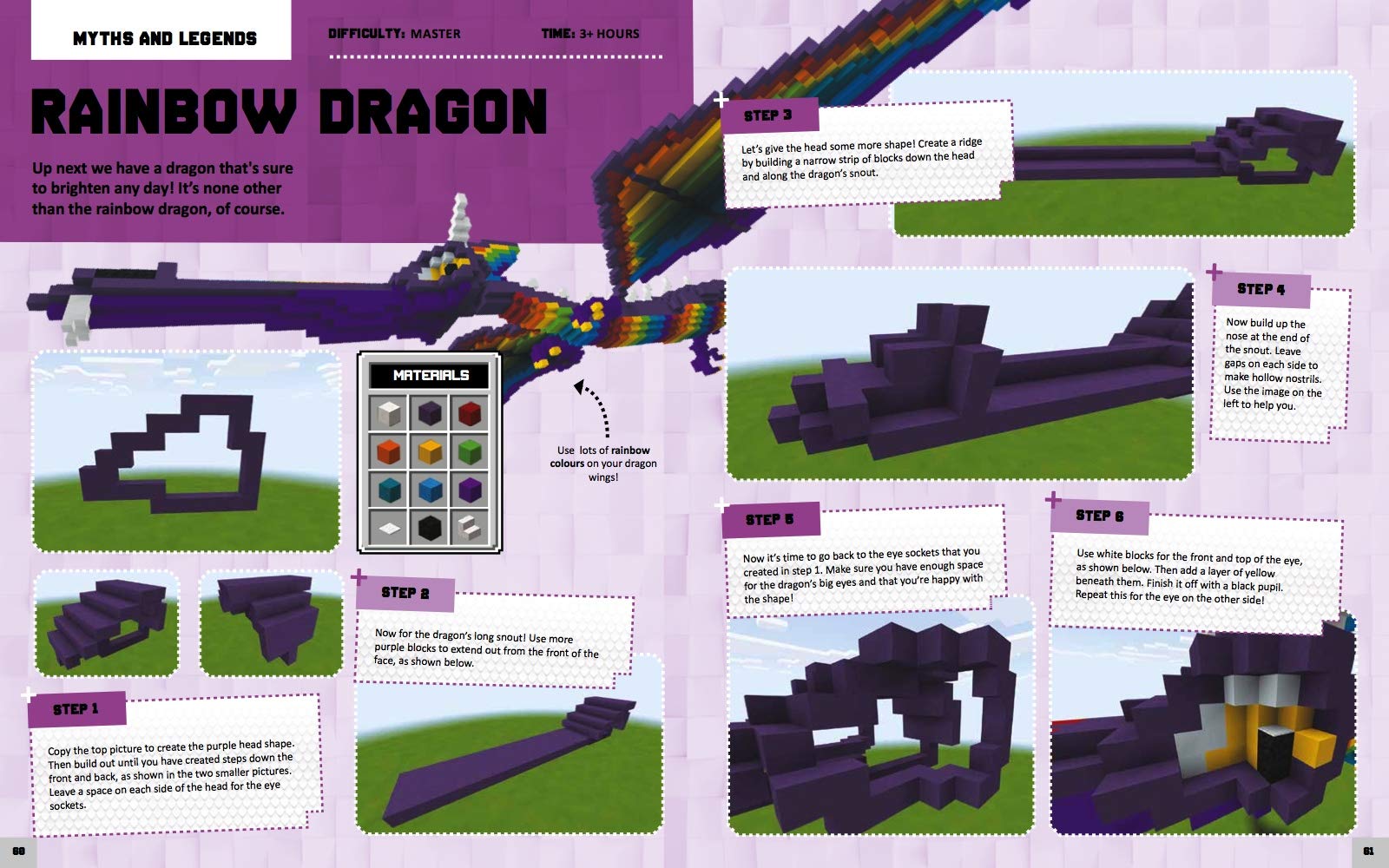 Minecraft Master Builder: Dragons - sara Stanford