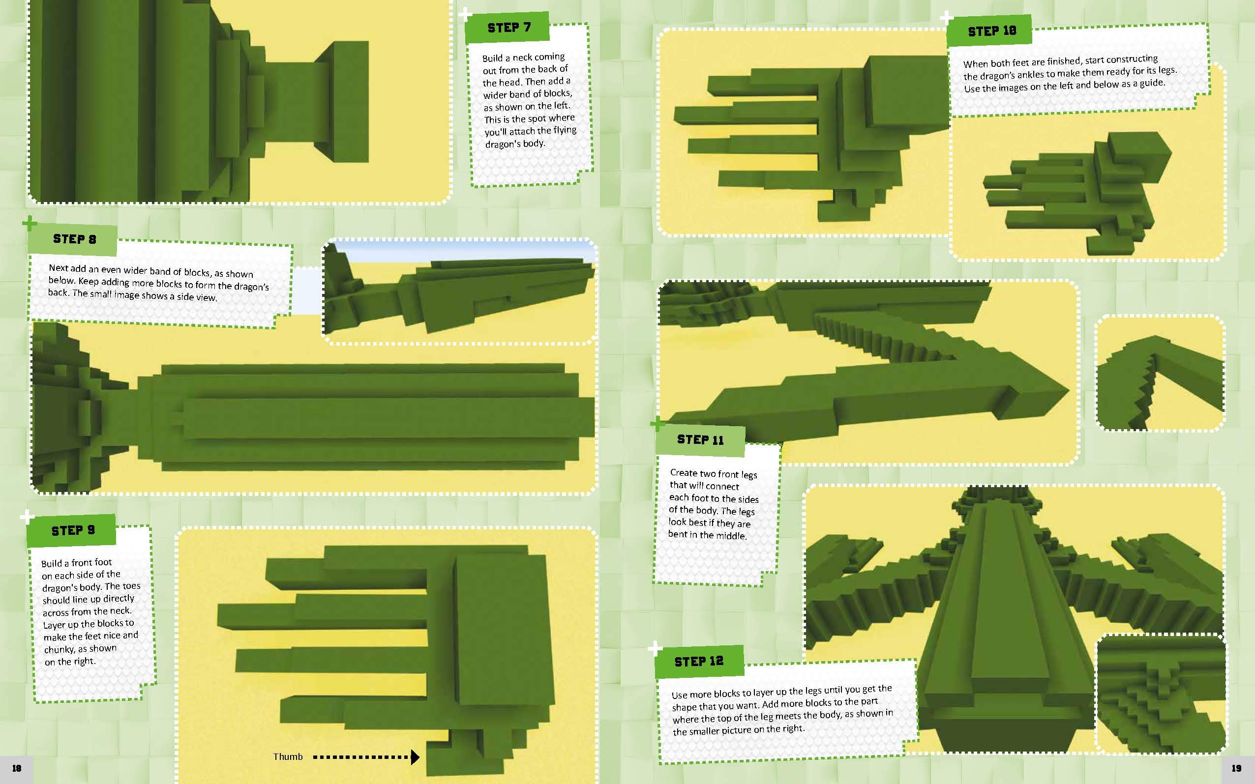 Minecraft Master Builder: Dragons - sara Stanford