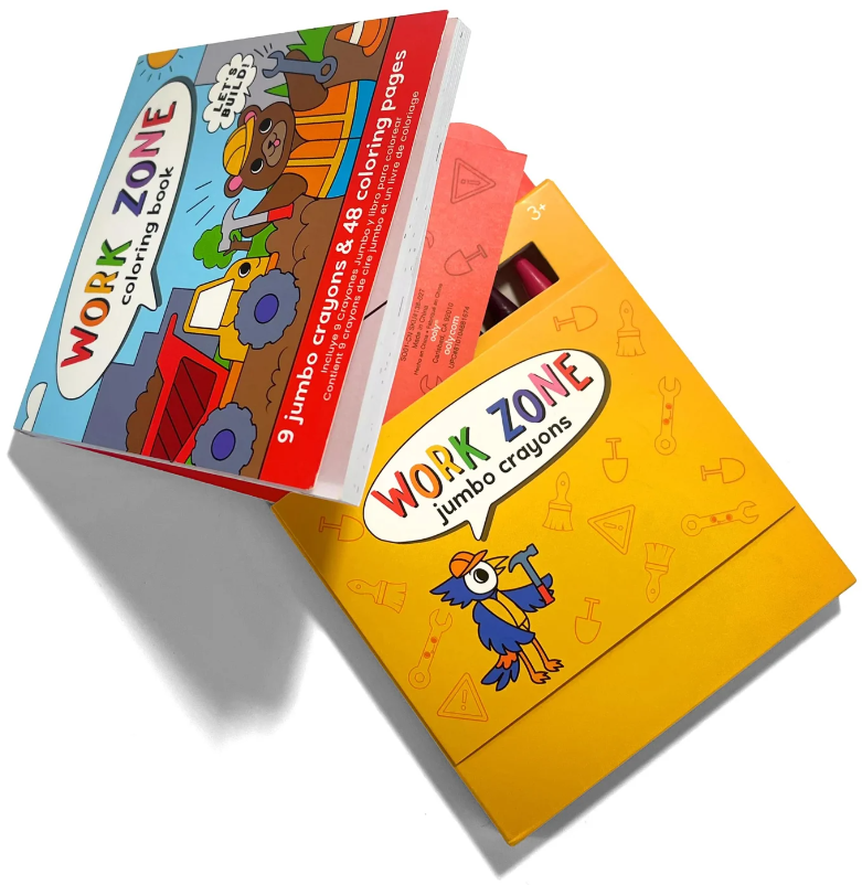 Work Zone - Coloring Book