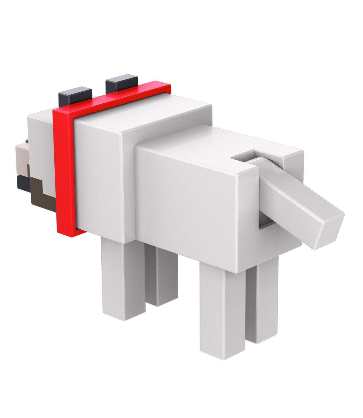 Figurina - Minecraft a Block - Tamed Wolf - Mattel