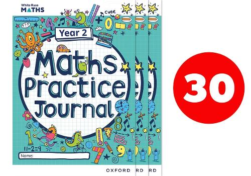 White Rose Maths Practice Journals Year 2 Workbooks: Pack of 30 - Mary ...