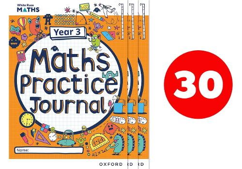 White Rose Maths Practice Journals Year 3 Workbooks: Pack of 30 ...