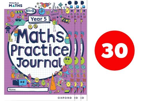 White Rose Maths Practice Journals Year 5 Workbooks: Pack of 30 ...